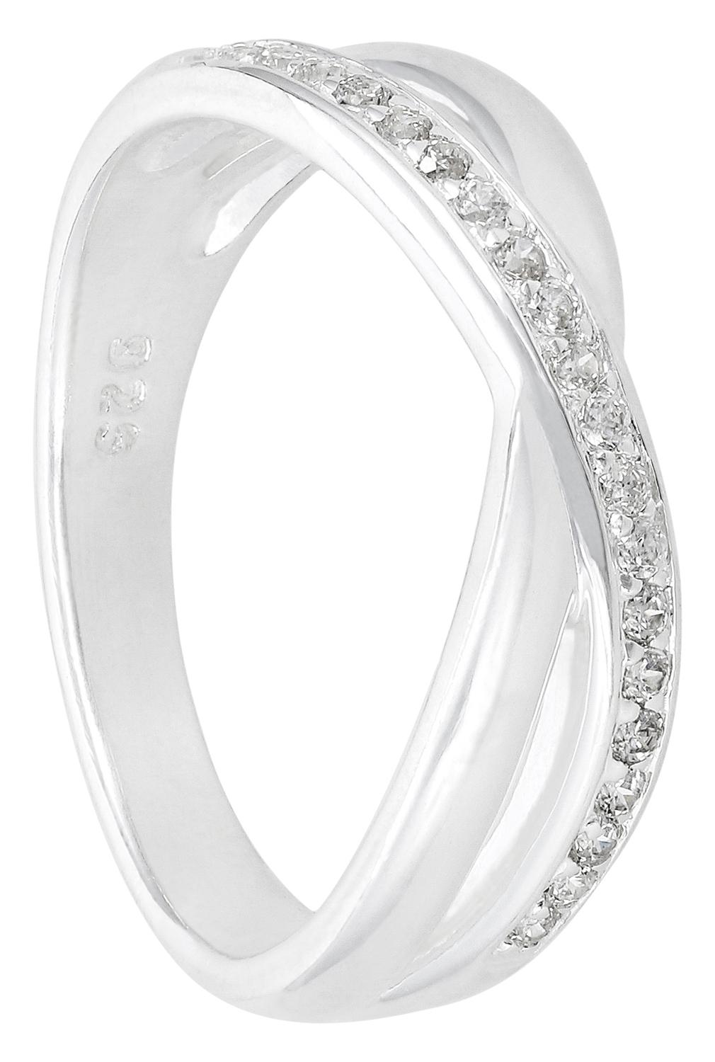 Anillo - Crossed Silver No.1 - Talla de anillo: 17 - online en BIJOU ...