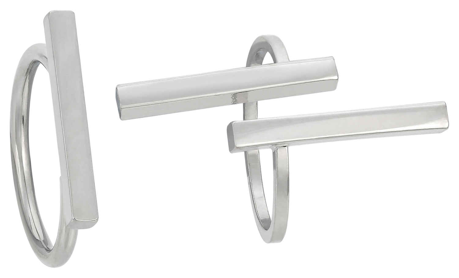 Ring - Modern Graphics - Ringgröße: 16 - online bei BIJOU BRIGITTE