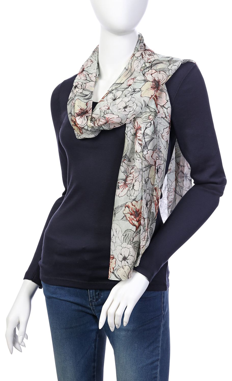 Foulard - Happy Flowers en ligne chez BIJOU BRIGITTE