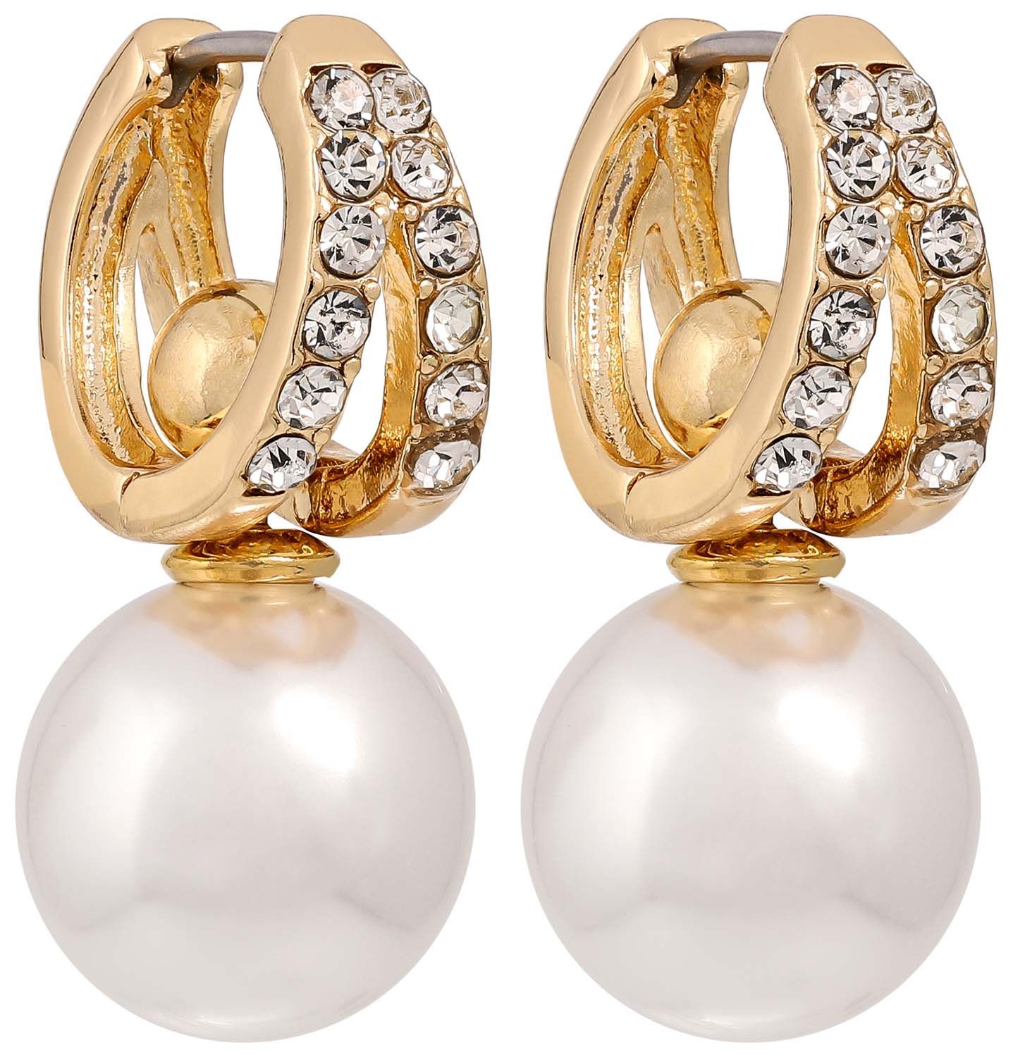 Goldfarbene Ohrringe - Ohrringe in Gold bei BIJOU BRIGITTE