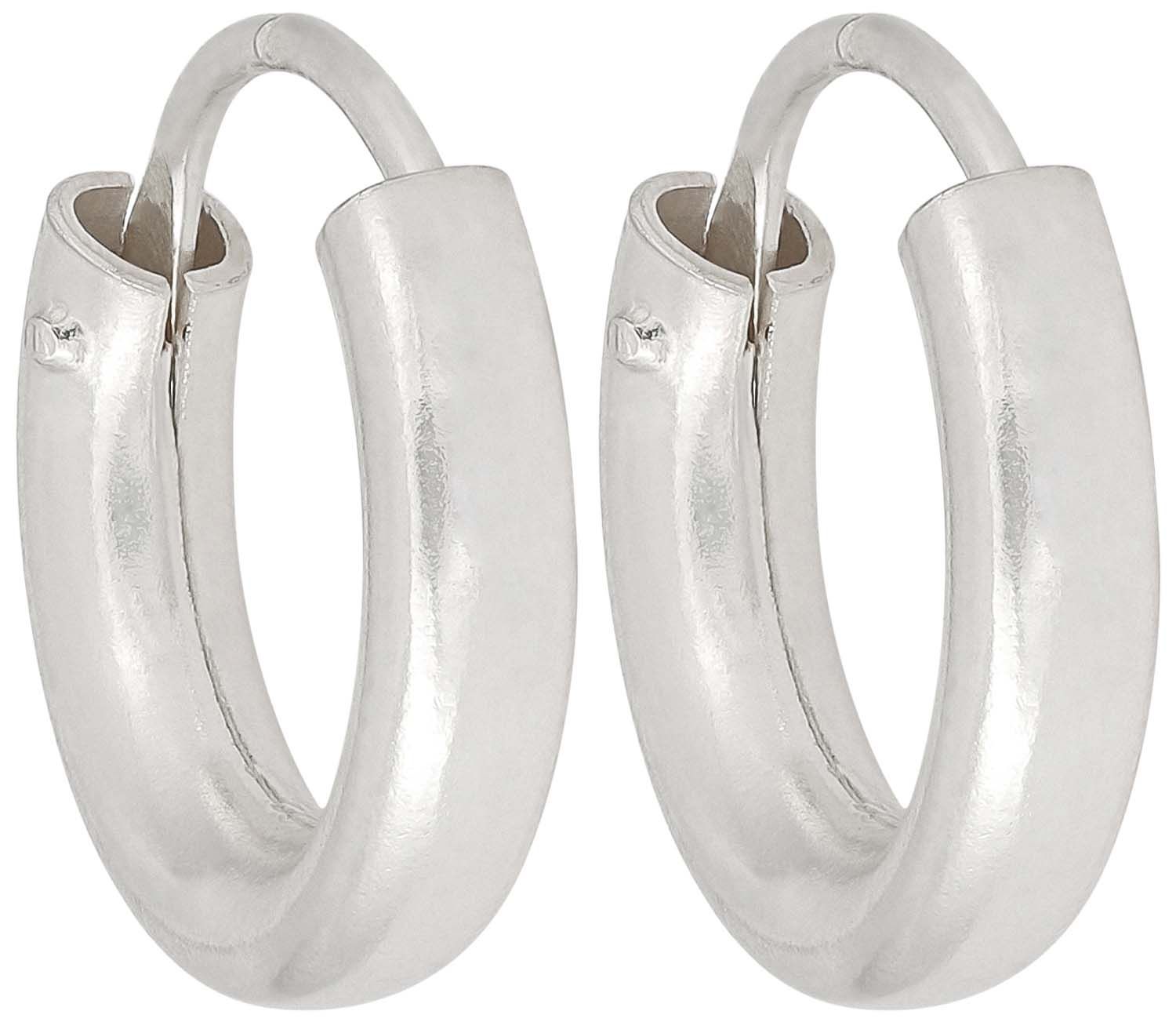 Creolen - Silver Basic online bei BIJOU BRIGITTE