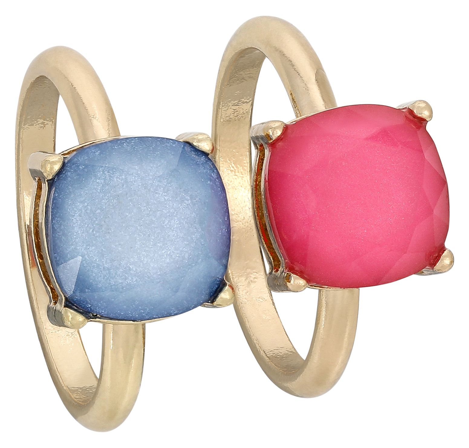 Ring-Set - Beautiful Duo - Taille de bague: 16 - en ligne chez BIJOU ...