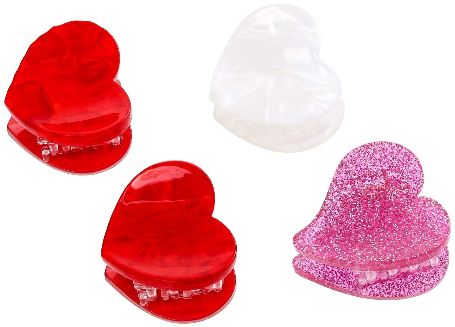 Ensemble de pinces á cheveux - Mini Hearts - : - en ligne chez BIJOU ...