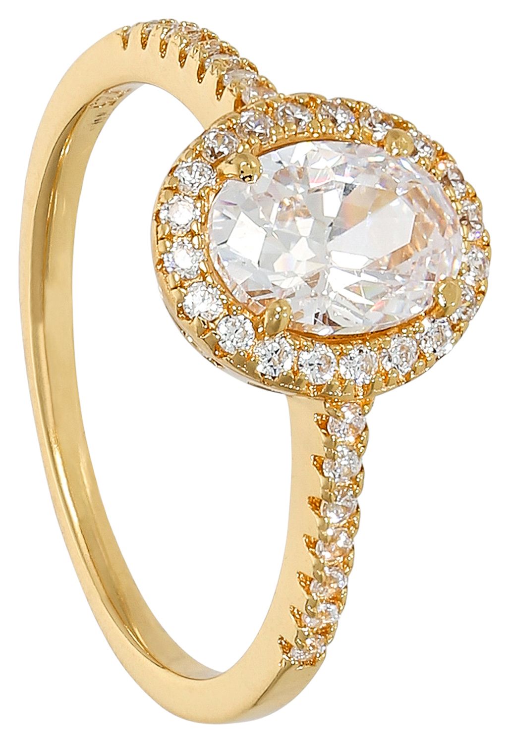 Ring - Gold Elegance - Ringgröße: 16 - online bei BIJOU BRIGITTE