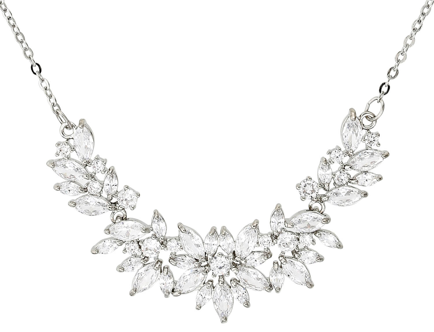 Collar - Silver Sprinkle - : - online en BIJOU BRIGITTE